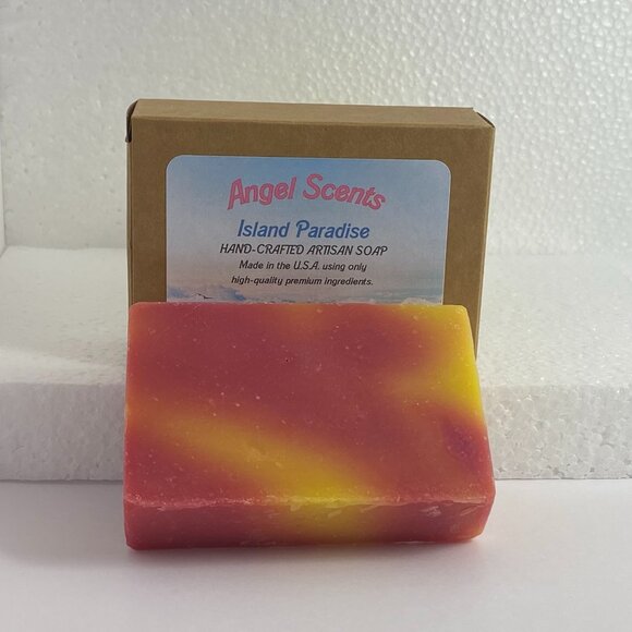 Angel Scents Natural Bar Soaps | Bath | Island Paradise Natural Bar ...
